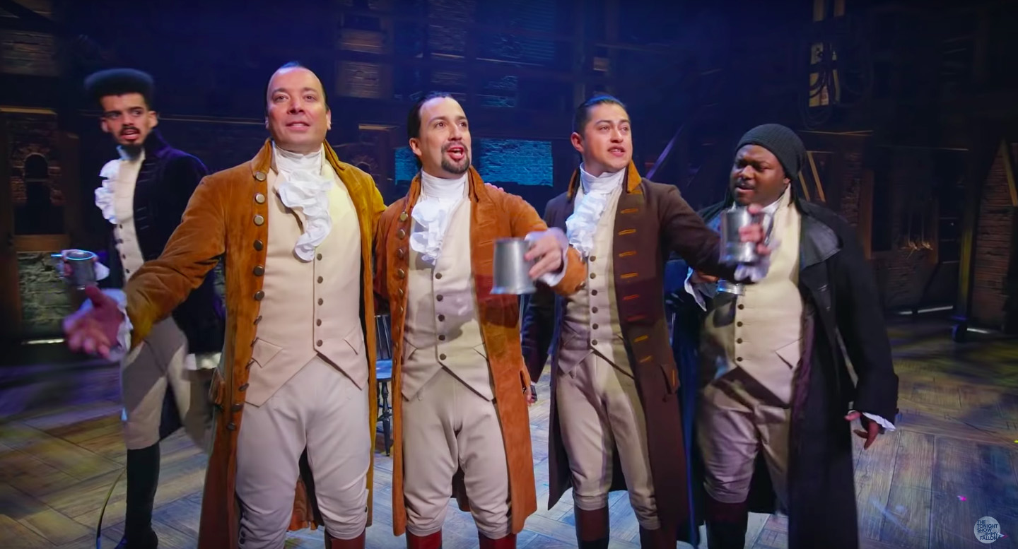 Jimmy Fallon Joins Lin-Manuel Miranda and Hamilton Cast in Puerto Rico ...