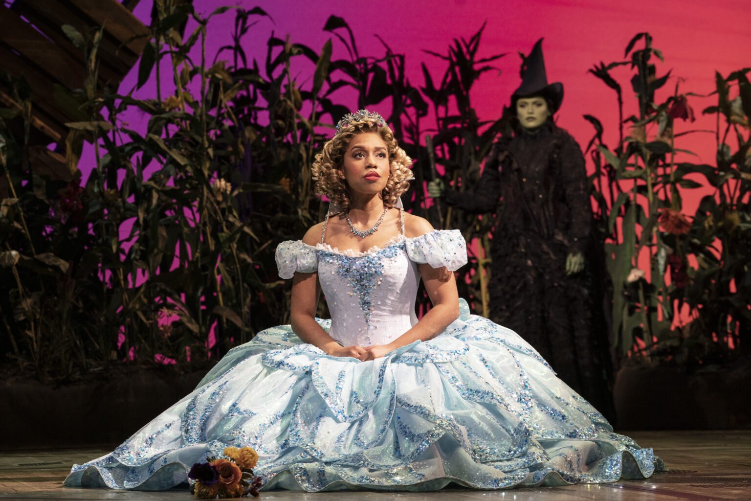 First Look: Brittney Johnson Stars as Glinda in Broadway Cast of Wicked ...