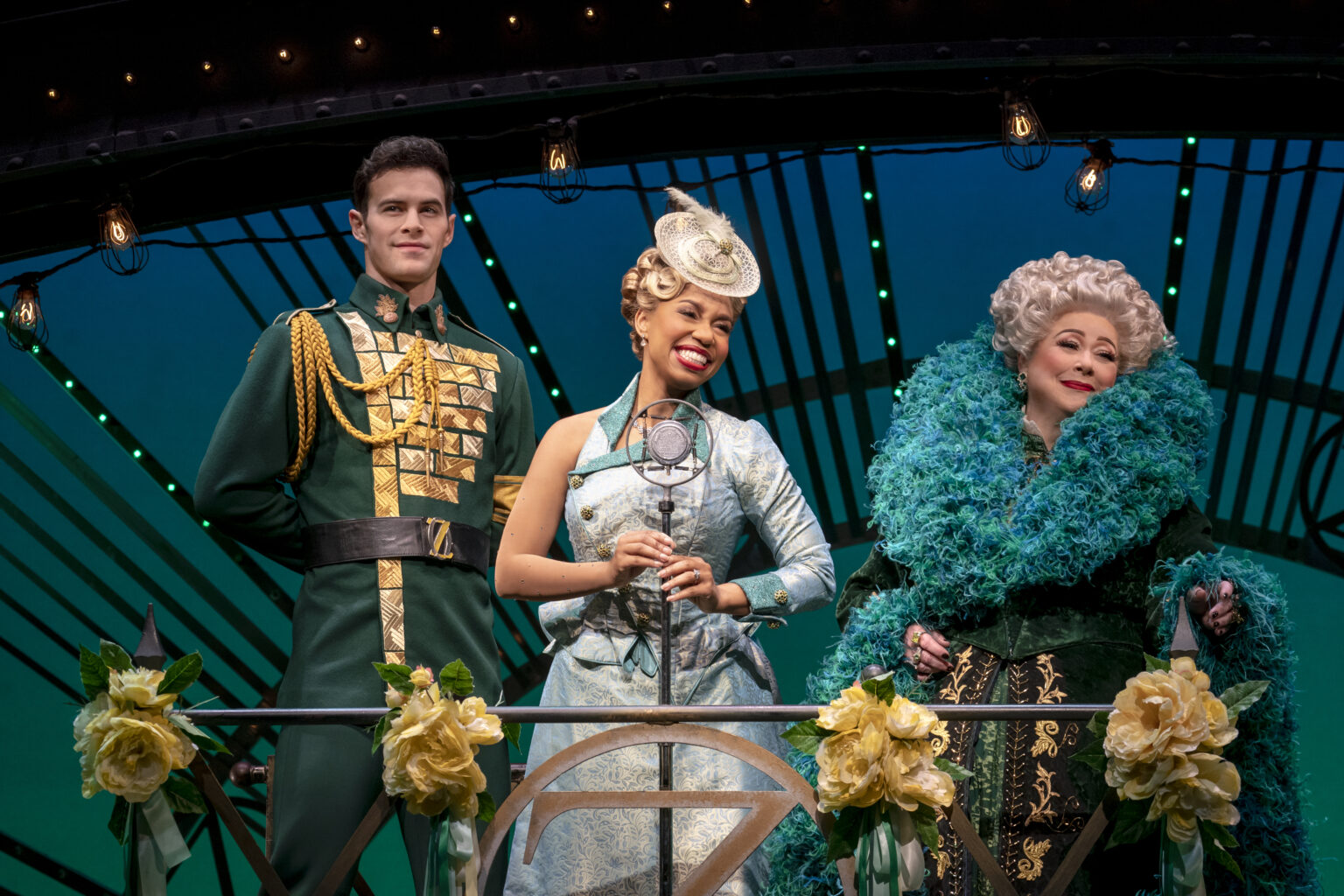 First Look: Brittney Johnson Stars as Glinda in Broadway Cast of Wicked ...