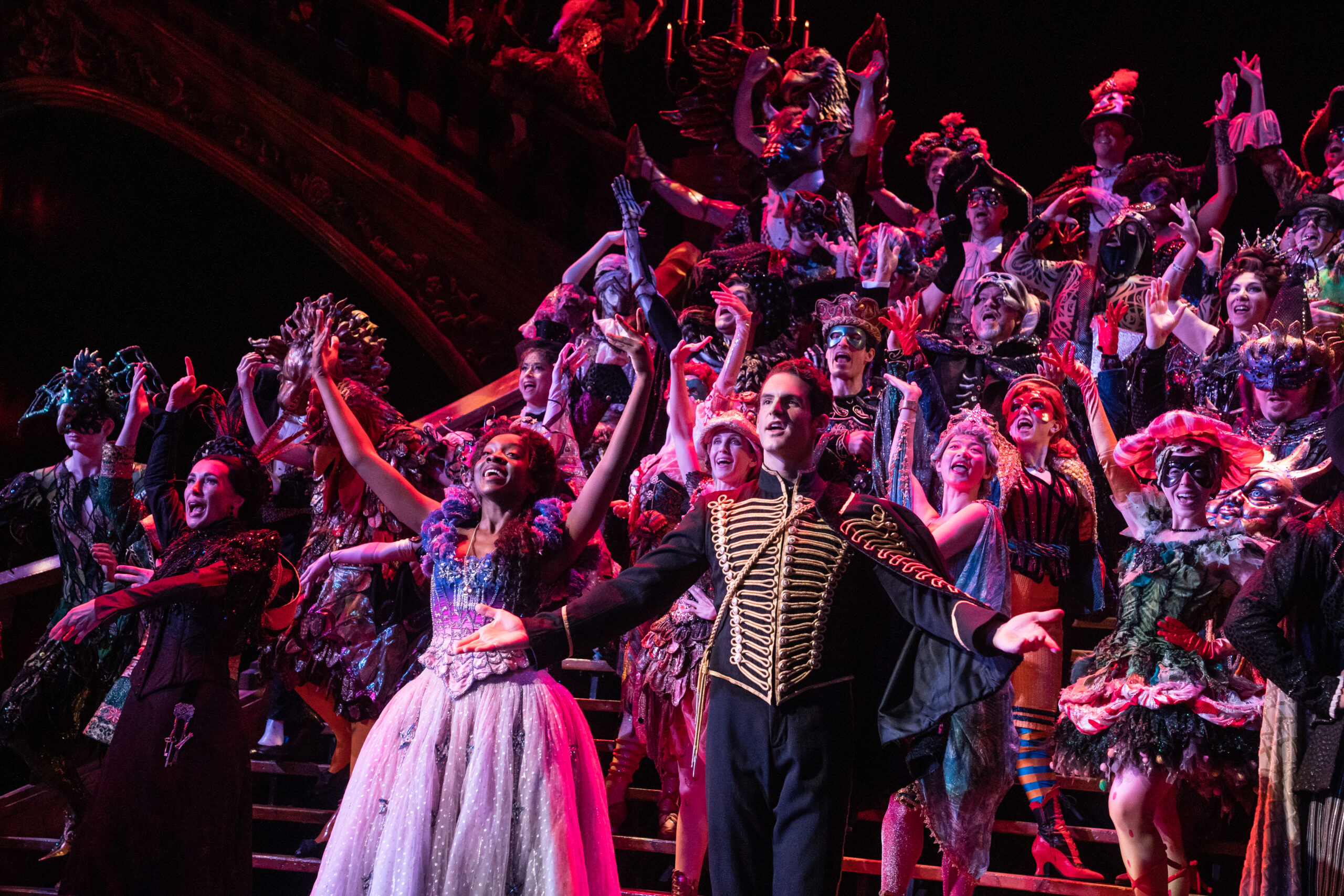 Ben Crawford & Emilie Kouatchou Celebrate 35 Years of Phantom on ...
