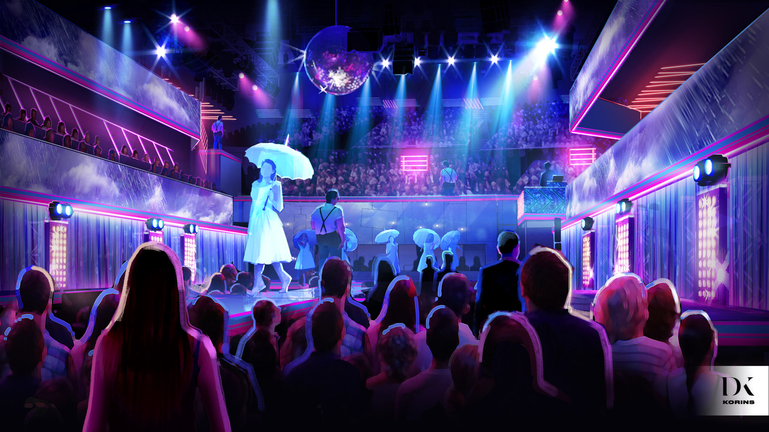 First Look: Here Lies Love Transforms the Broadway Theatre | Broadway ...