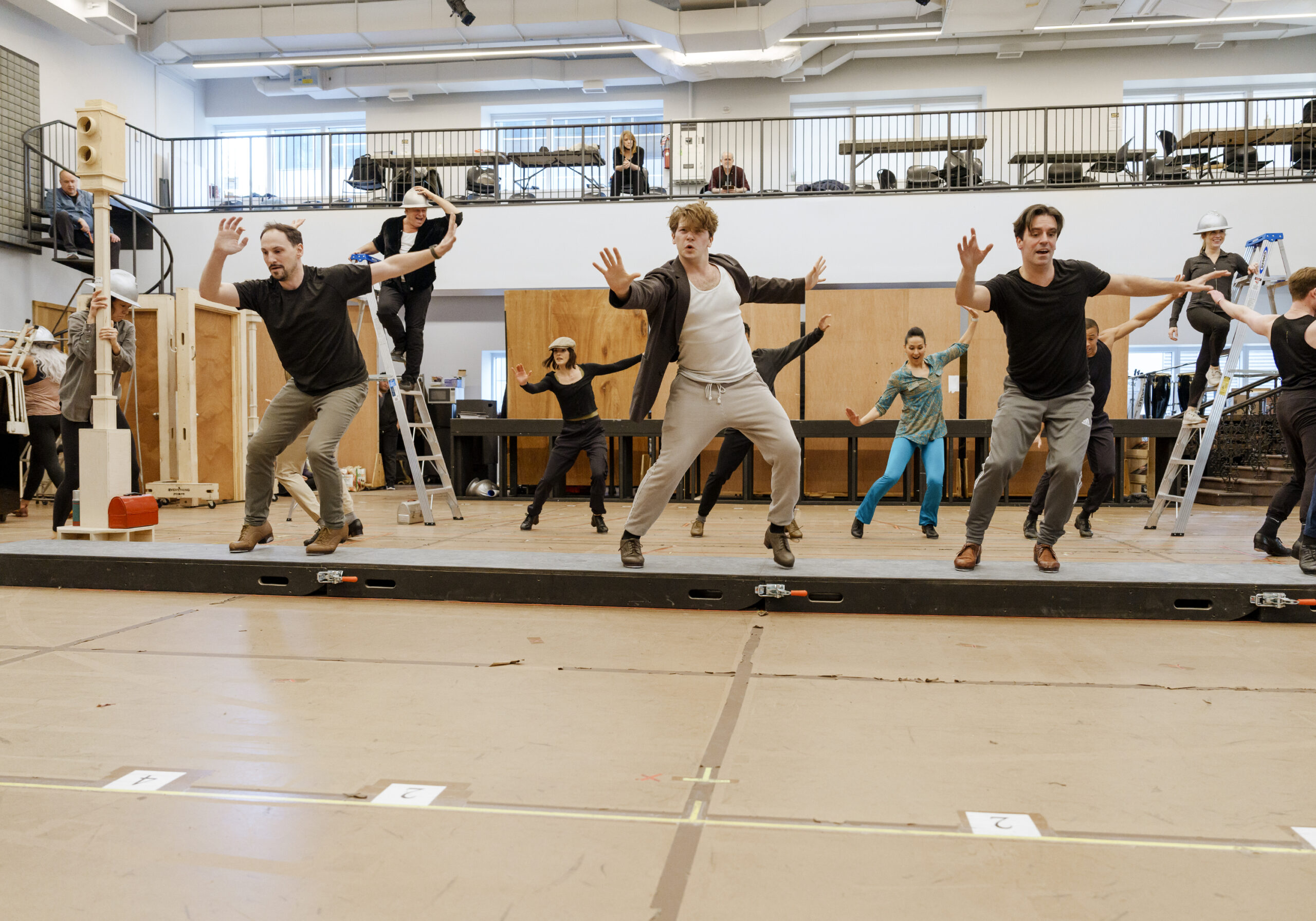 First Look: The Broadway Company of New York, New York in Rehearsals ...