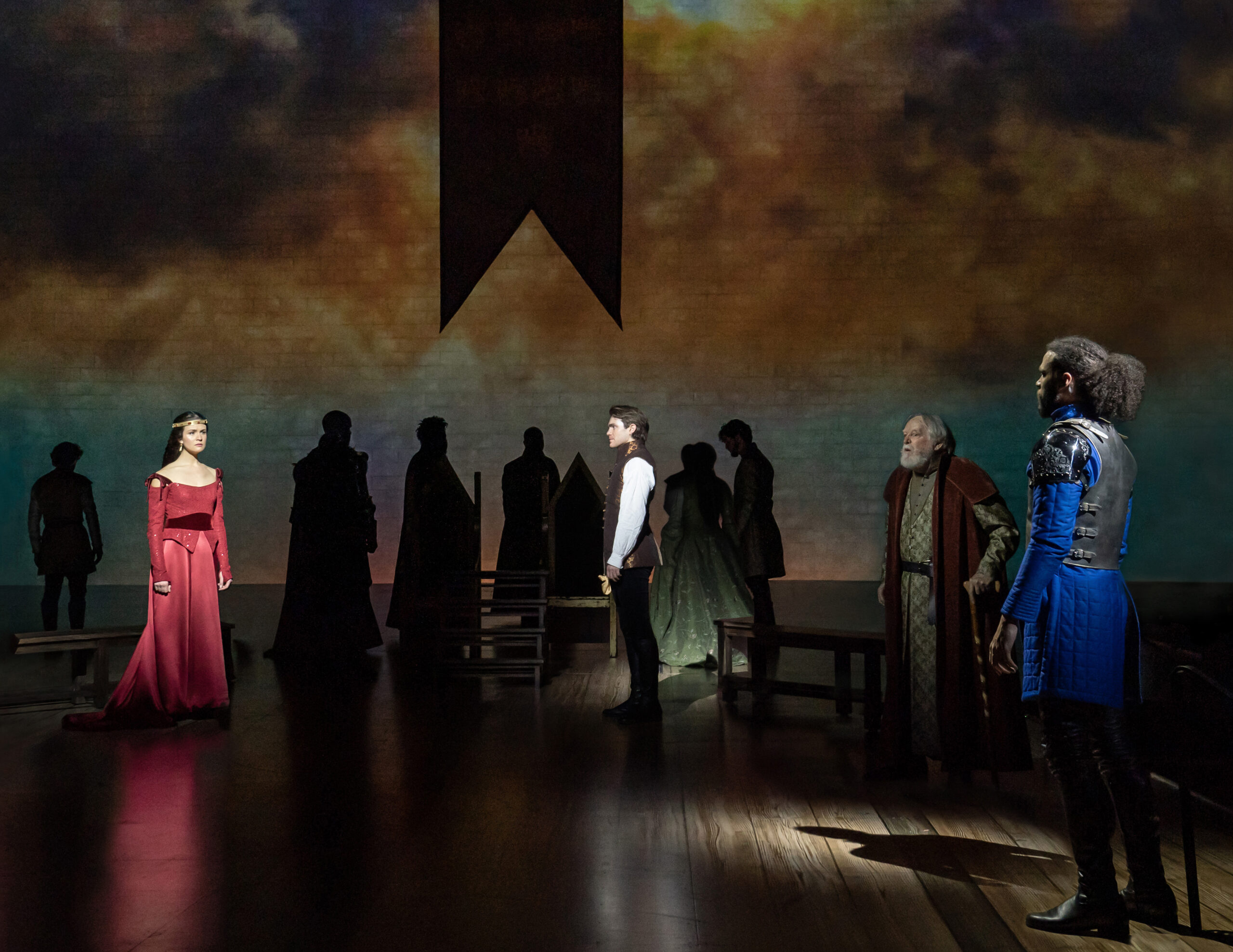 First Look: Burnap, Soo, and Donica Star in Broadway Revival of Camelot ...