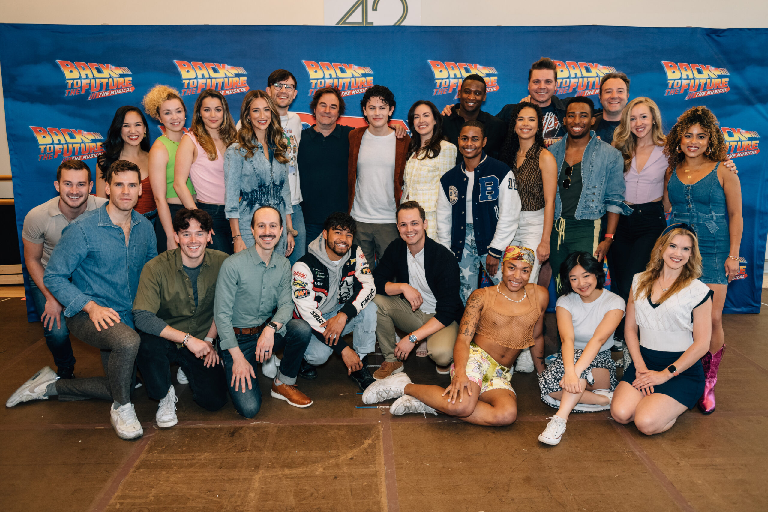 First Look: Broadway Cast of Back to the Future in Rehearsal | Broadway ...